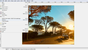 Save Your Image in GIMP as a JPEG File