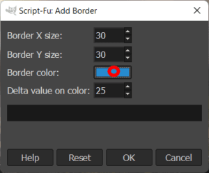 How to Add a Simple Border in GIMP - imagy