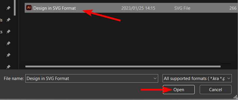 Krita Vector Capabilities How To Importexport Vector