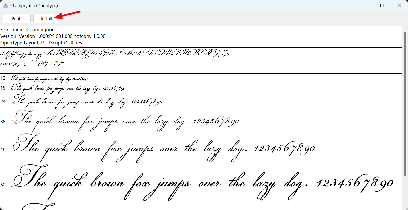 How to Add Fonts to Inkscape - imagy
