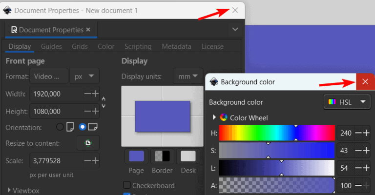 How to Set & Change the Background Color in Inkscape