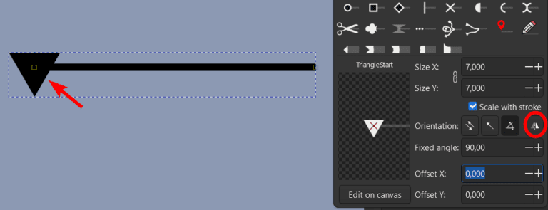 How to Draw an Arrow in Inkscape - imagy