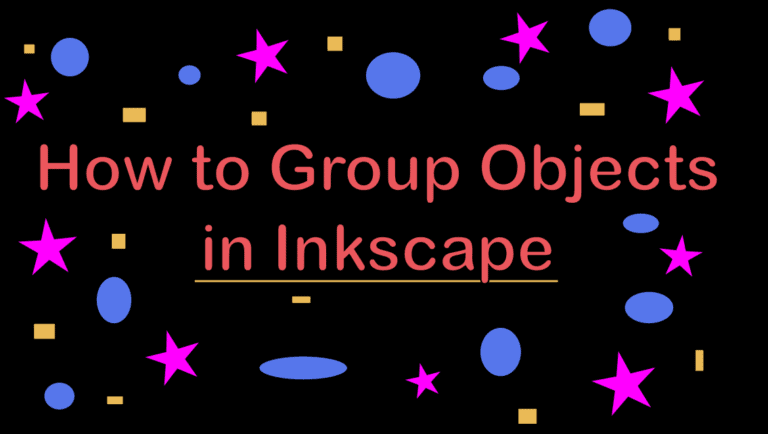 How to Group Objects in Inkscape - imagy