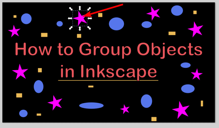 How to Group Objects in Inkscape - imagy