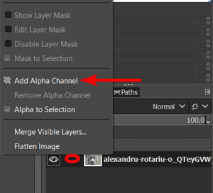 How to Make a Background Transparent in GIMP - imagy