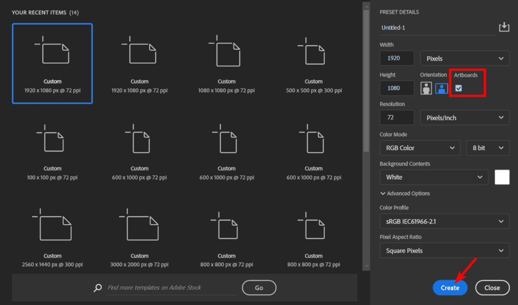 How to Create Artboards in Photoshop - imagy