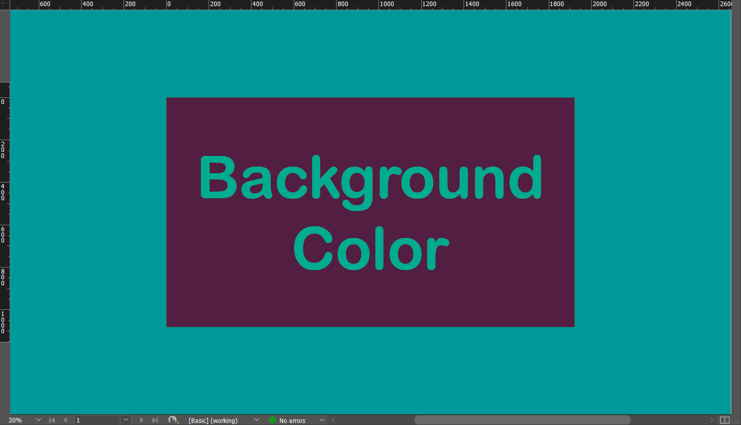 How to Change the Background Color in Adobe InDesign - imagy