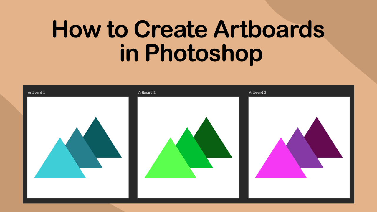 How to Create Artboards in Photoshop - imagy