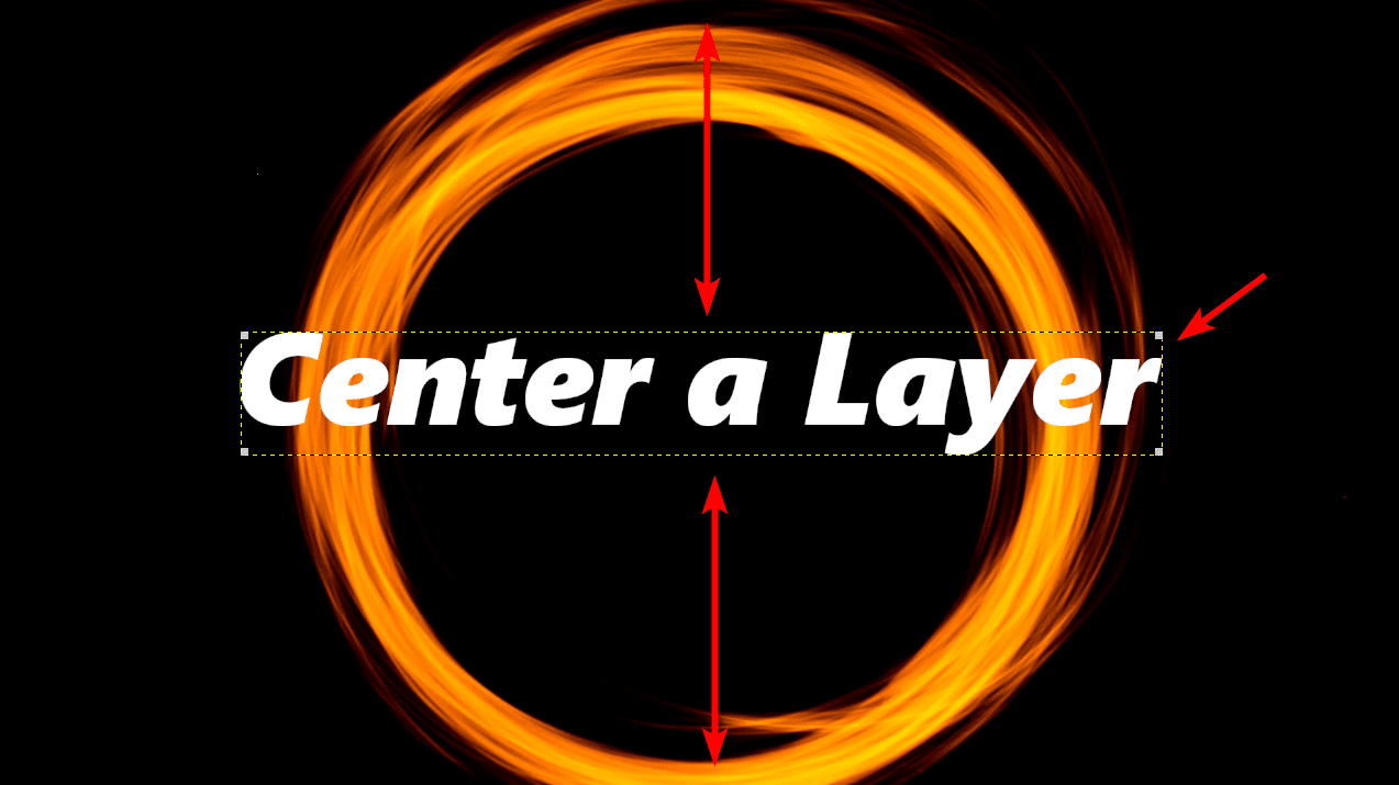 How to Center a Layer in GIMP - imagy