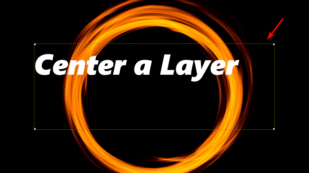 How to Center a Layer in GIMP - imagy