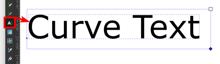 How to Curve Text in Inkscape - imagy