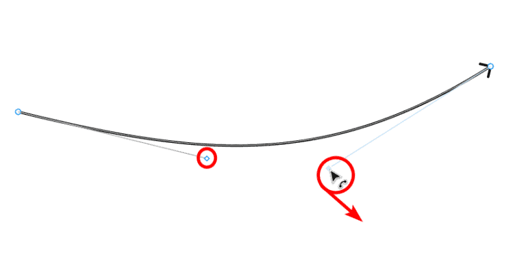 How to Curve an Arrow in Figma - imagy