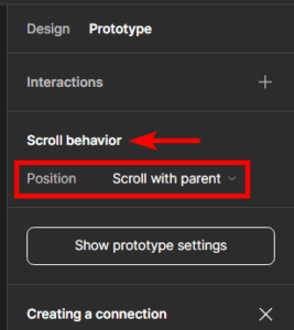 How to Create a Fixed Position in Figma