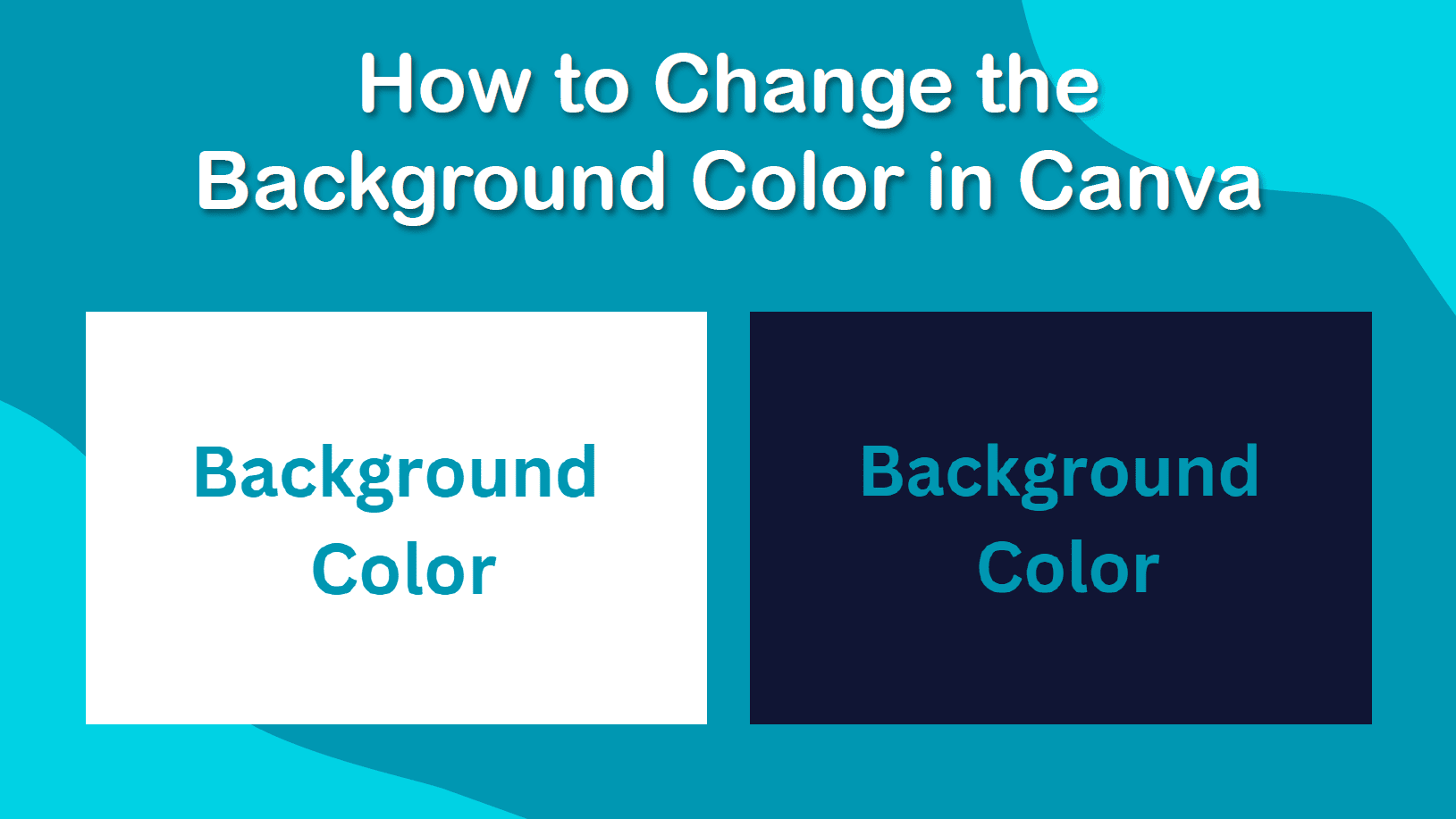 How to Change the Background Color in Canva - imagy