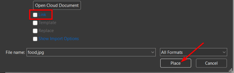 How to Embed Images in Illustrator - imagy